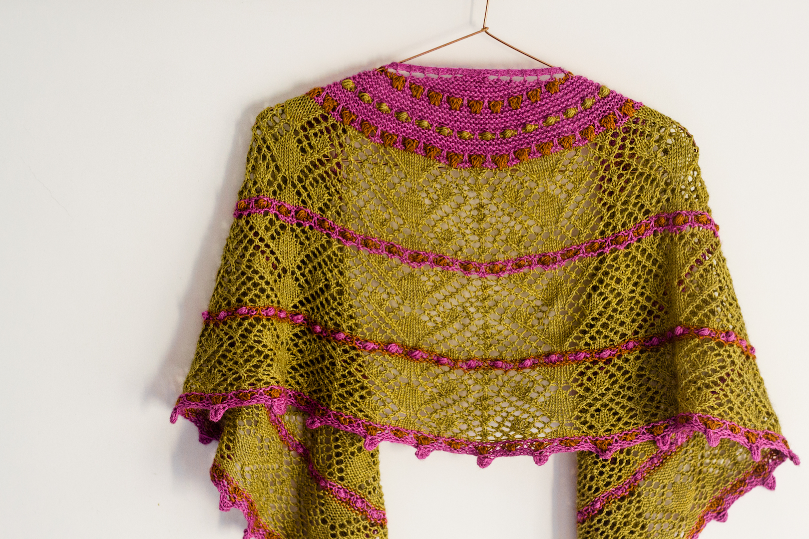Landscape – Full drape – Centre Body pdf – knidhiknits Designs